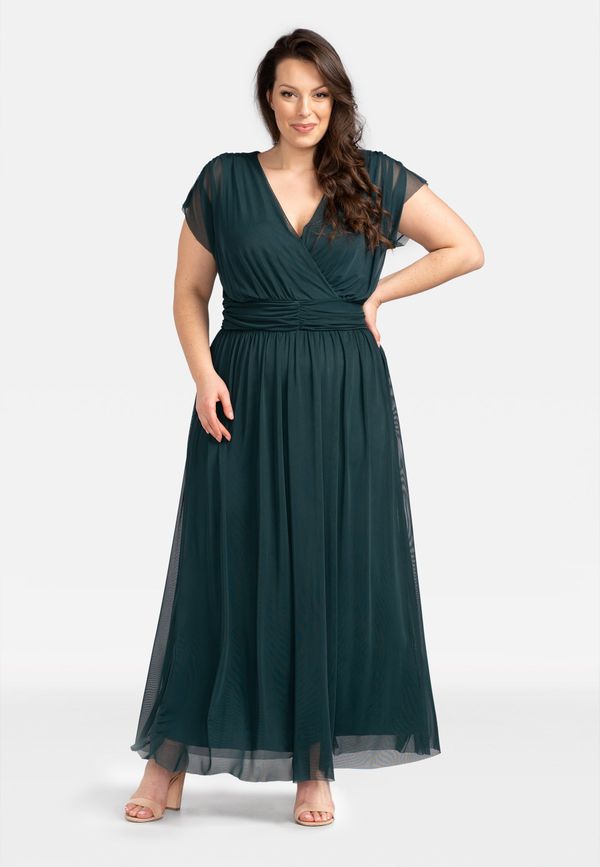 ŽENSKA HALJINA KARKO KARKO_DRESS_SA699_GREEN