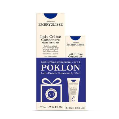 Embryolisse set Lait Creme Concentre - Višenamenska hranljiva hidratantna krema, 75 ml + Poklon LCC, 30 ml