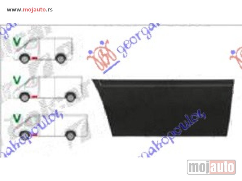 Donji deo prednjih vrata