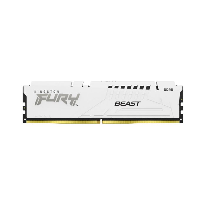 Ram memorija Kingston DIMM DDR5 16GB 6400MT/s KF564C32BWE-16 FURY Beast White XM