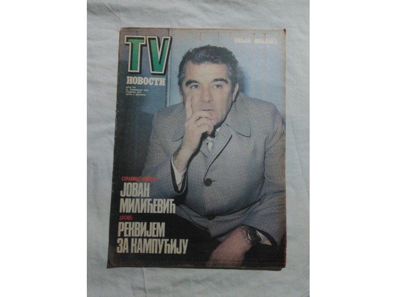 TV Novosti broj 778, Poster Branko Kockica