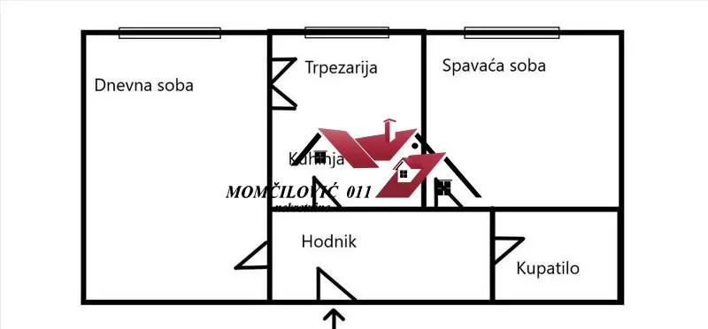 Prodaja, dvosoban stan, 45m2, Voždovac, Beograd