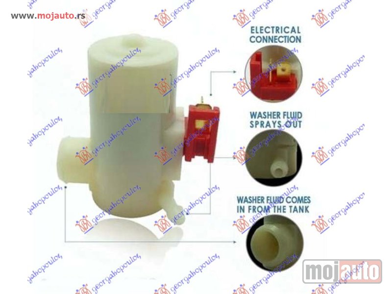 Motor posude brisaca