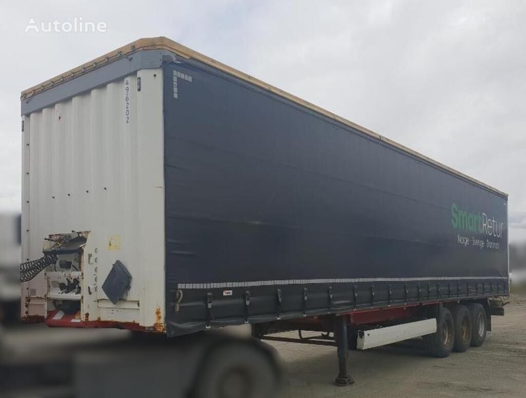 Krone Curtainsider Trailer poluprikolica sa kliznom ceradom (496202)