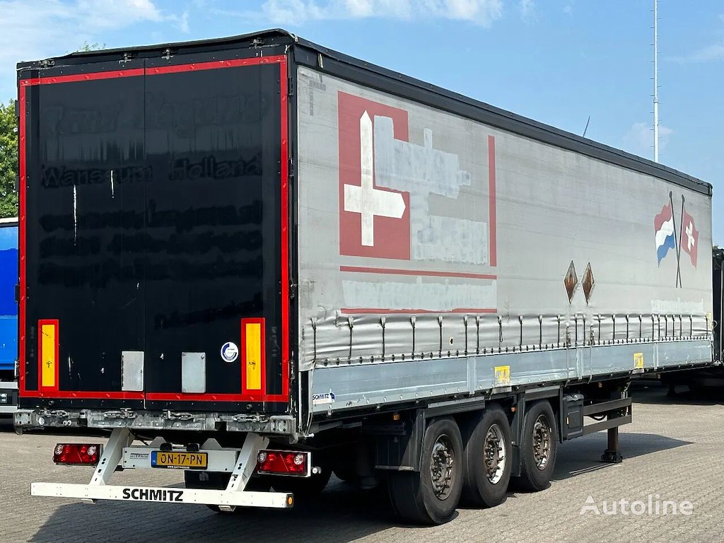 Schmitz Cargobull SCHUIFZEIL met BORDEN / DISC Brakes / HUCKEPACK / CODE XL poluprikolica sa kliznom ceradom