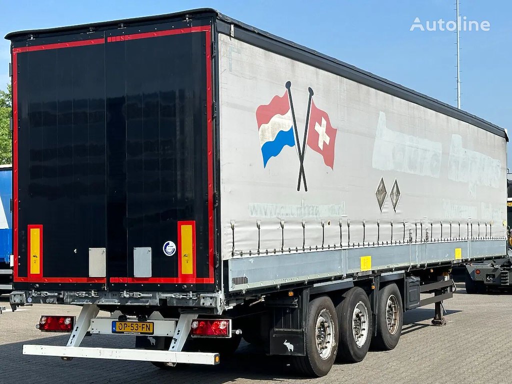 Schmitz Cargobull SCHUIFZEIL met BORDEN / DISC Brakes / HUCKEPACK / CODE XL poluprikolica sa kliznom ceradom