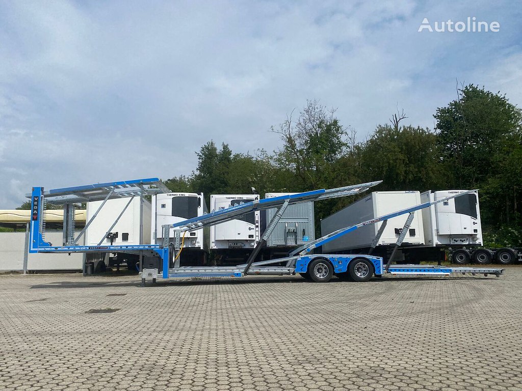 Nova Vega Trailer 2 Axle Extendable Jeep Carrier poluprikolica sa niskom platformom