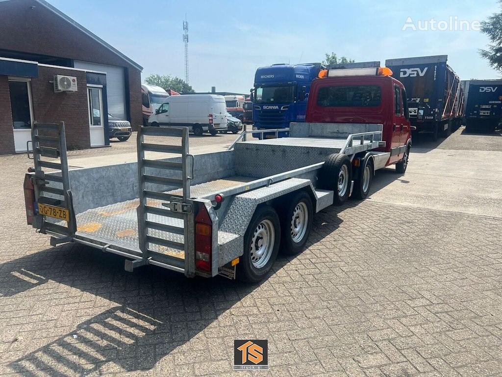 Veldhuizen P 29-2 BE-OPLEGGER - OPRIJ - MACHINETRANSPORT - NL TRAILER - TOP furgon poluprikolica