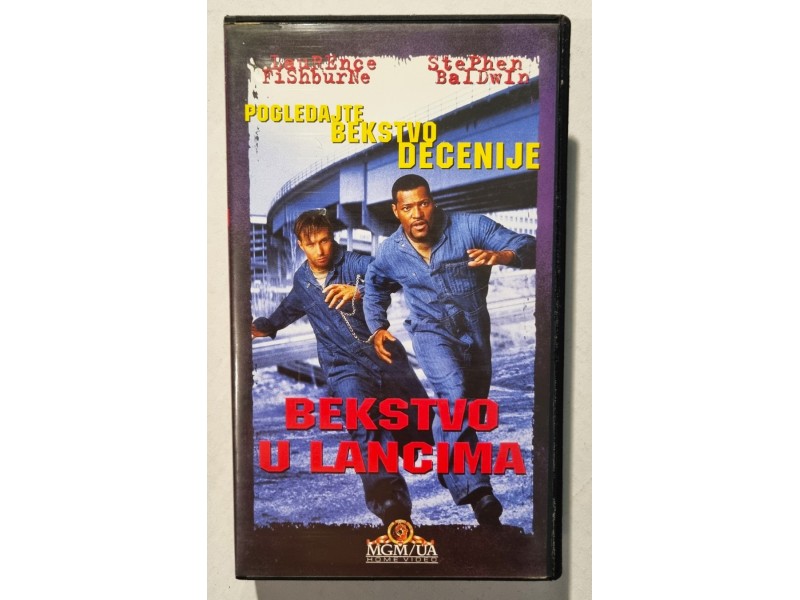 VHS - film - BEKSTVO U LANCIMA!