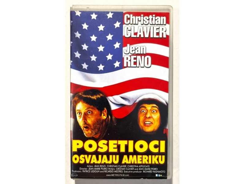 VHS - film - POSETIOCI OSVAJAJU AMERIKU!