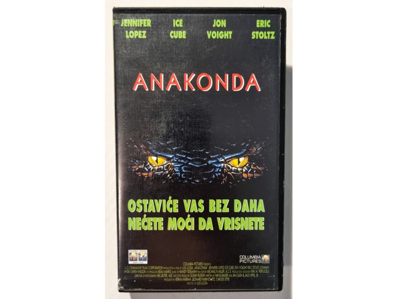 VHS - film - ANAKONDA!