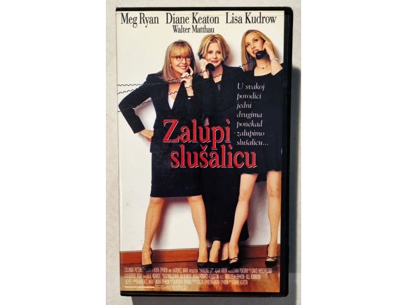 VHS - film - ZALUPI SLUŠALICU!