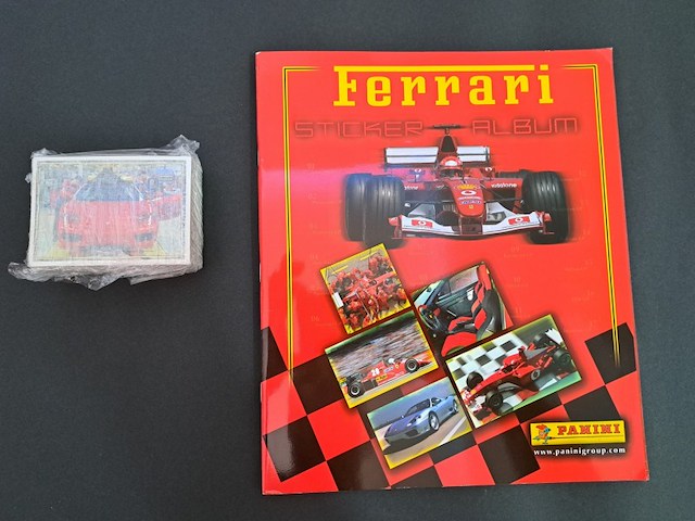 Ferrari Panini komplet set + album