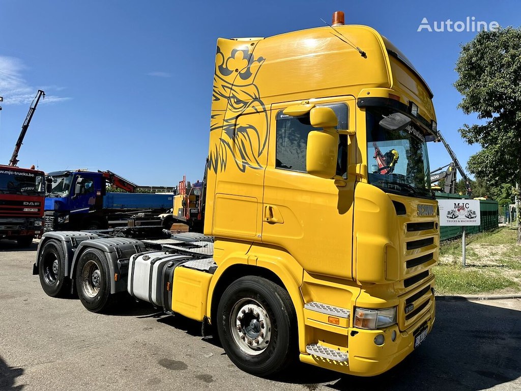 Scania R560 6X4 TRACTOR UNIT - V8 - RETARDER - PTO HYDR - STEEL SPRING tegljač