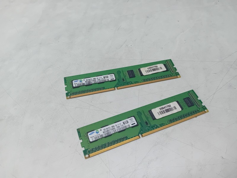 2x2gb ddr3 samsung 1333mhz ispravne