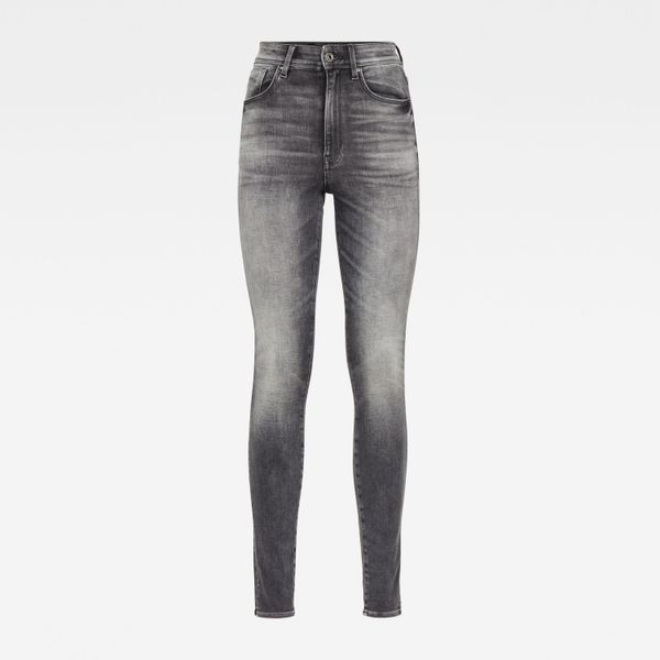 G-STAR JEANS - KAFEY STUDS ULTRA HIGH SKINNY WMN GREY