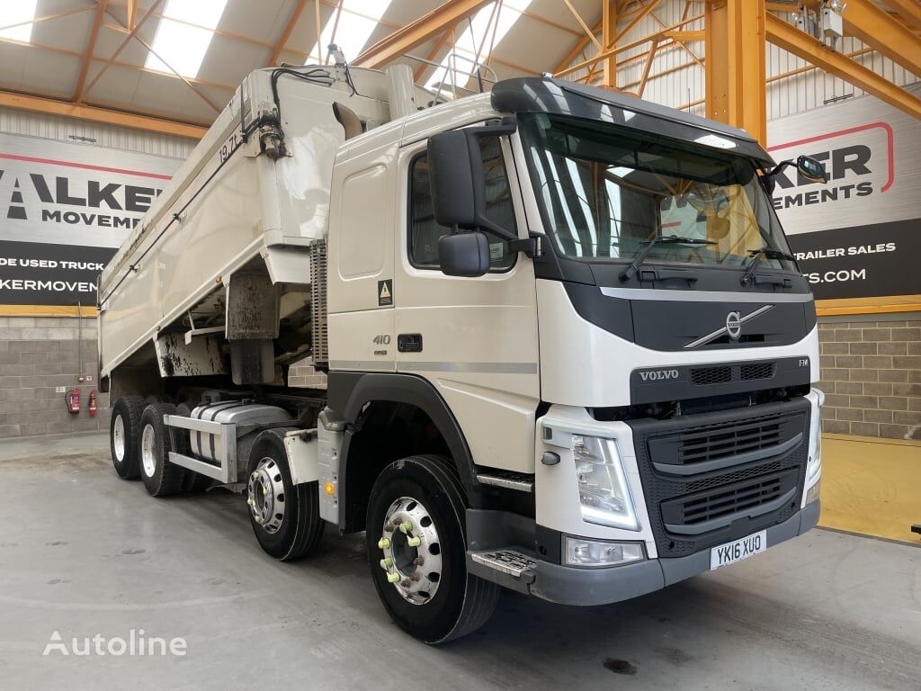 Volvo FM410 *EURO 6* 8X4 ALUMINIUM INSULATED TIPPER – 2016 – YK16 XUO kiper