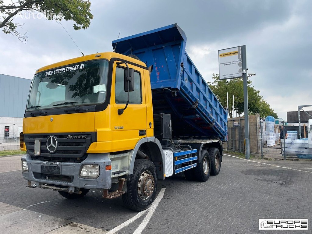 Mercedes-Benz Actros 3336 Full Steel - 6x6 - EPS 3 Ped - Airco kiper