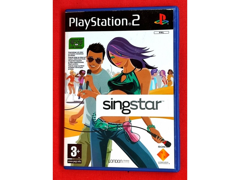 Singstar za mikrofon / PS2 Originalna Igra