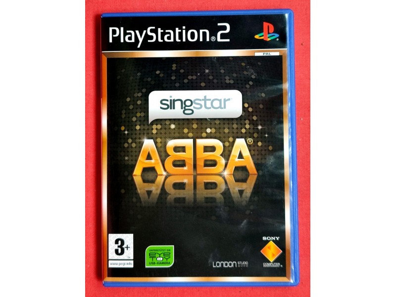 Singstar ABBA za mikrofon / PS2 Originalna Igra