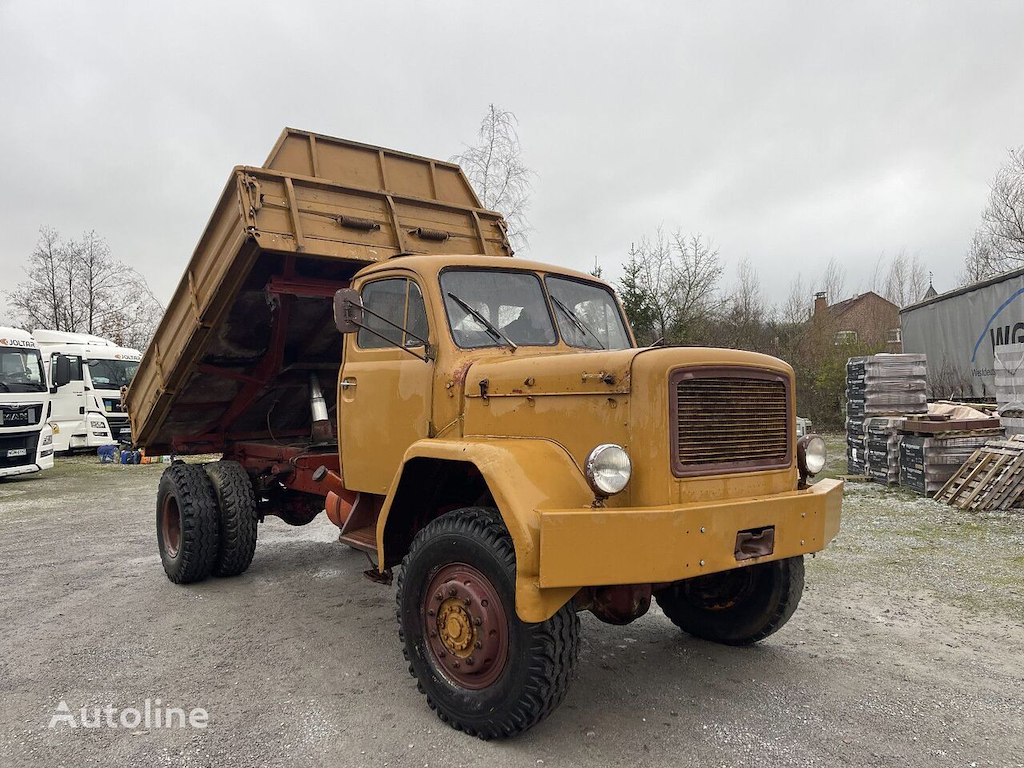 Magirus 156 D 15 AK, 4x4, Full Steel, Meiller Kipper, V6 kiper