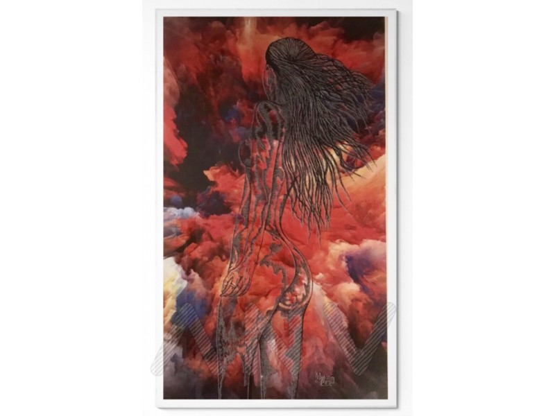 Galerijski giclee print , ''Beauty in Cloud's" ,