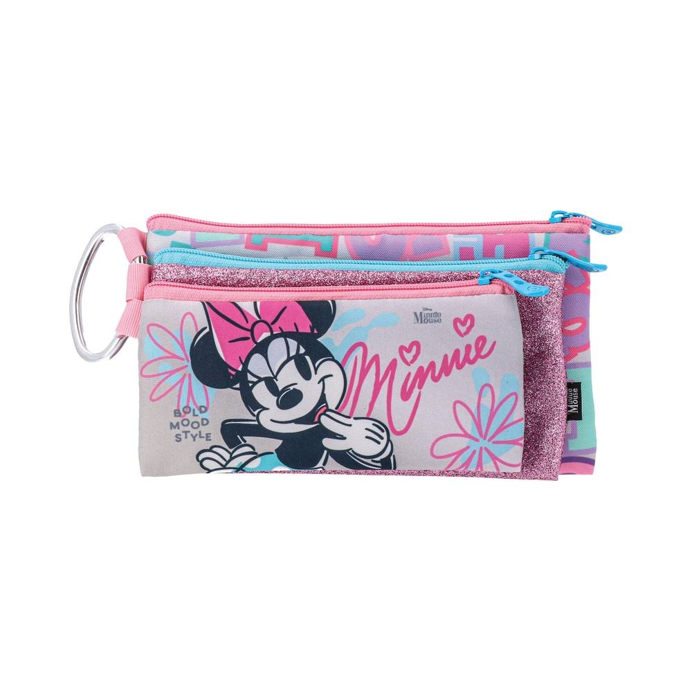 Prazna Pernica BEST BUY 3 zipa - Minnie Mouse - Bold mood