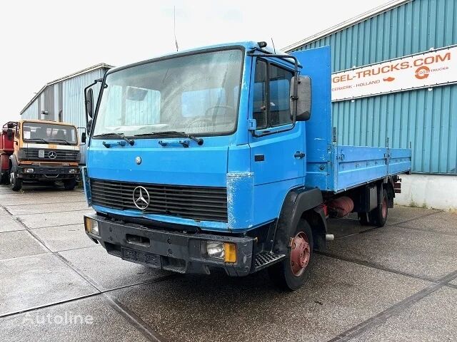 Mercedes-Benz LK 814 (6-CILINDER) FULL STEEL SUSPENSION WITH OPEN BOX (MANUAL kamion s ravnom platformom