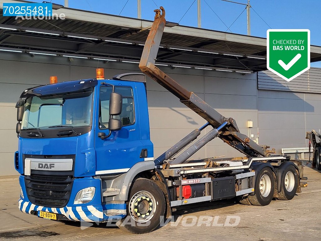 DAF CF 400 6X2 NL-Truck Liftachse VDL S-21-6200 Euro 6 kamion rol kiper