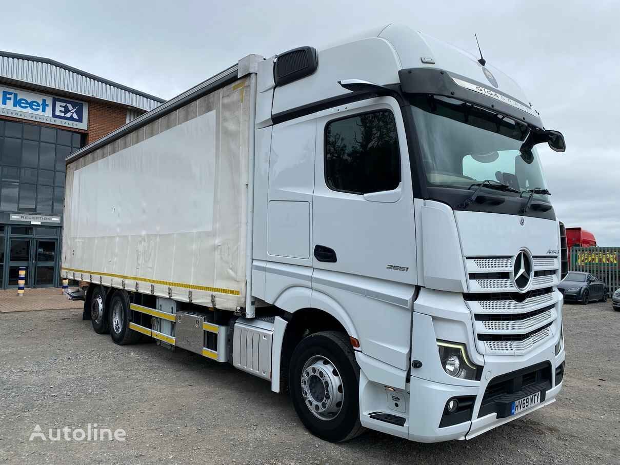 Mercedes-Benz ACTROS 2551 MP5 CURTAINSIDE DRAWBAR kamion sa klizna zavesa cerada