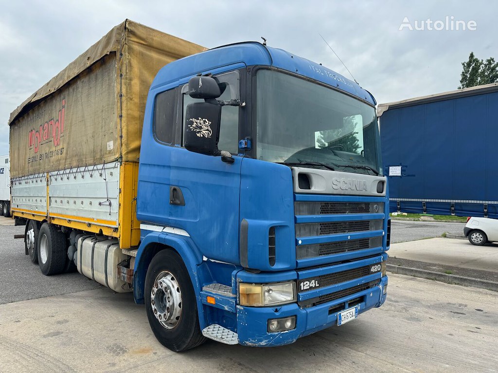 Scania L124 420 kamion s ceradom