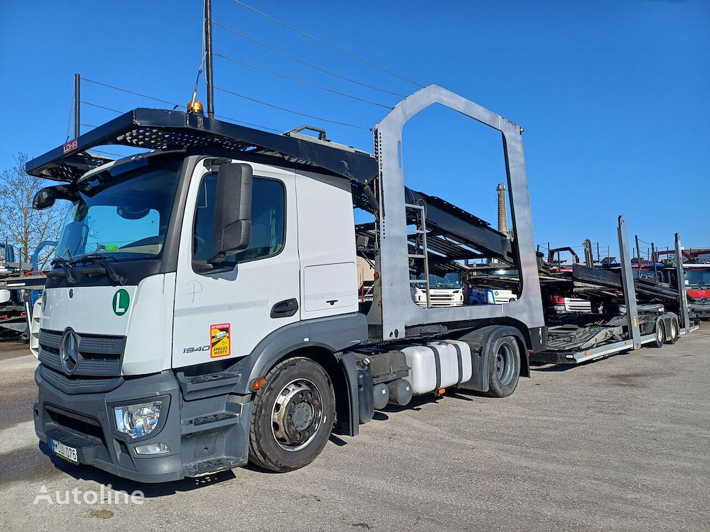 Mercedes-Benz Actros autotransporter + prikolica autotransportera