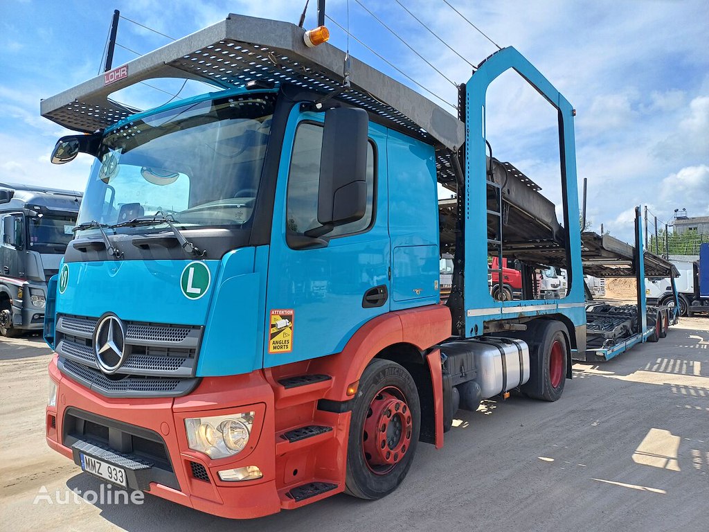 Mercedes-Benz Actros autotransporter + prikolica autotransportera