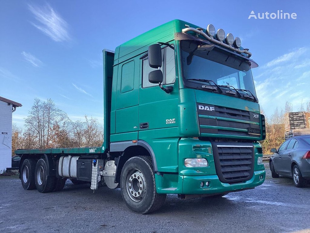 DAF XF 105.510, 6x4, Full Steel, Manual, Klima, kamion platforma