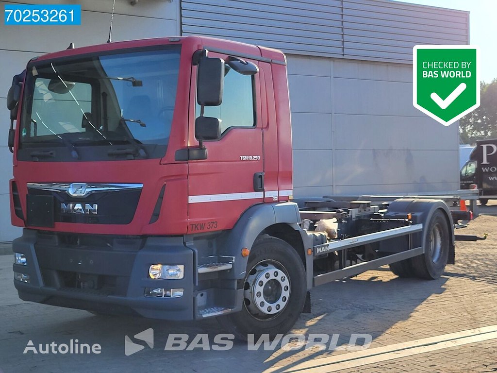 MAN TGM 18.250 4X2 ADR German Truck PTO Automatic Euro 6 vozilo za prevoz kontejnera