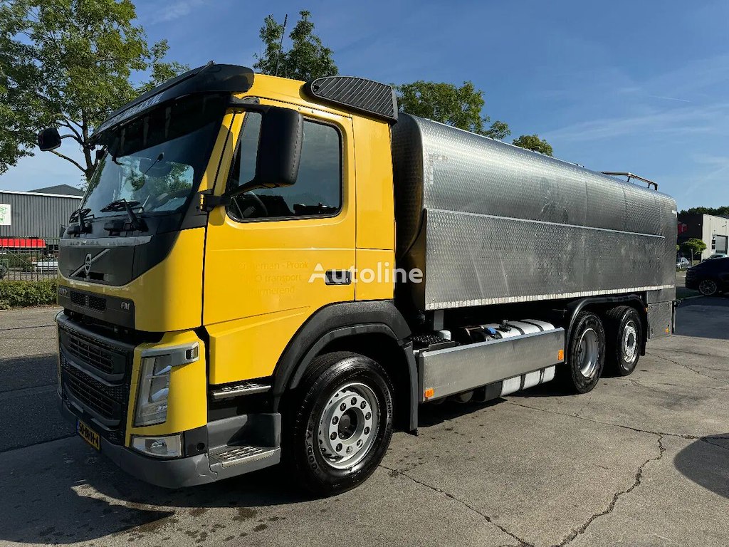 Volvo FM 410 6X2 EURO 6 + MELKWAGEN 4 COMP. 17.000 LITER autocisterna