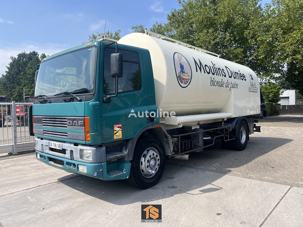 DAF CF75.250 EURO 2 - MANUAL - ZAUG und DRUCK - TOP TRUCK autocisterna