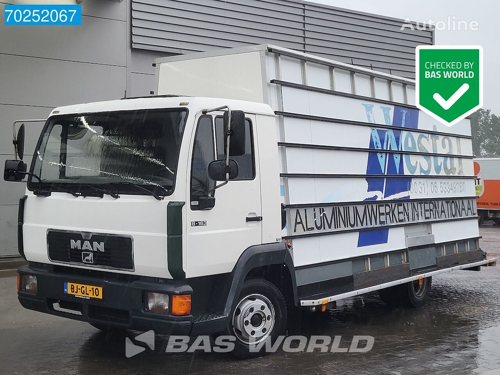 MAN 8.163 4X2 NL-Truck Glass Transport Euro 2 vozilo za prevoz stakla