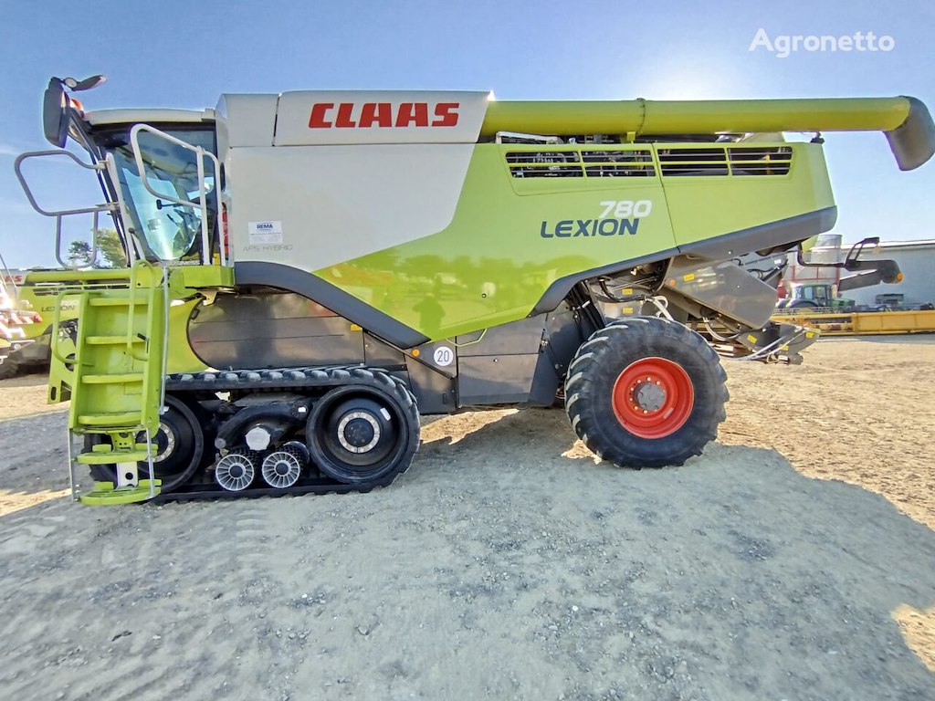 Claas Lexion 780 TT 4x4 + heder kombajn za žito