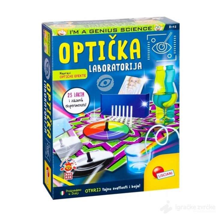 Mali Genije OPTIČKA LABORATORIJA 12u1