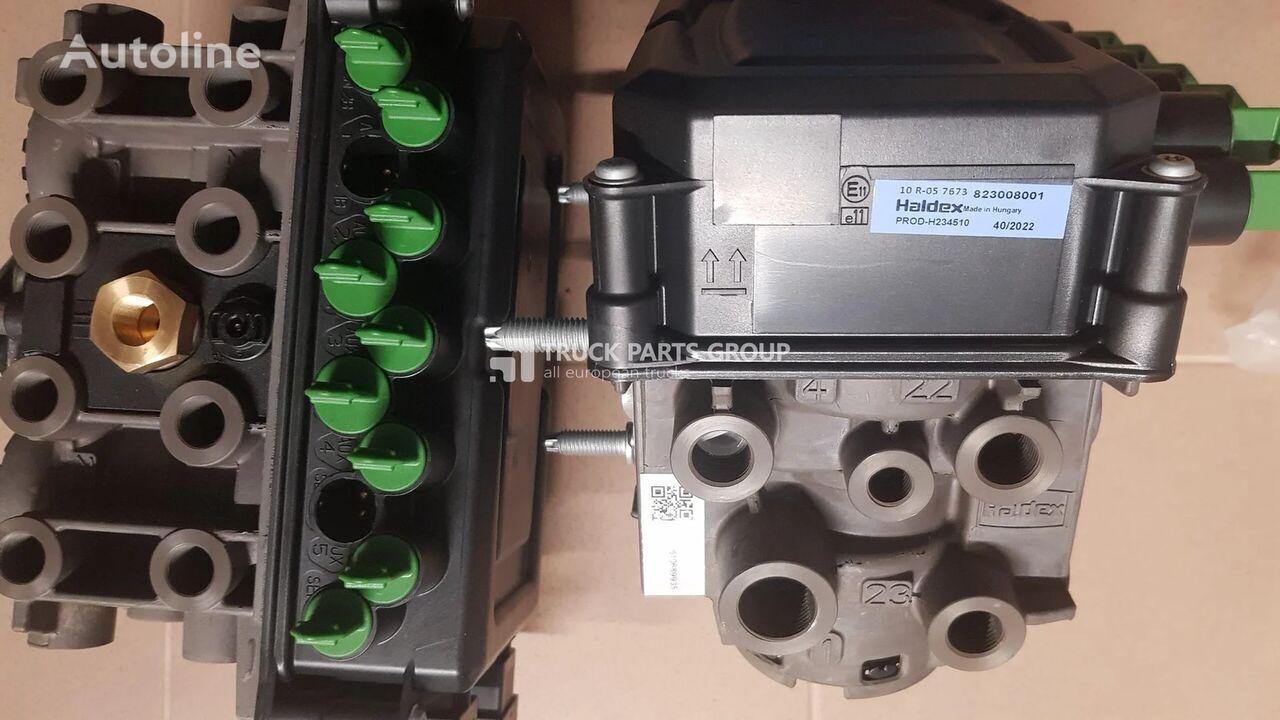 Haldex brake modulator, EBS trailer modulator 823008001, 0222100602, 51 upravljačka jedinica za Haldex HALDEX brake modulator, EBS trailer modulator 823008001, 0222100602, 515007680, 550022168, 81...