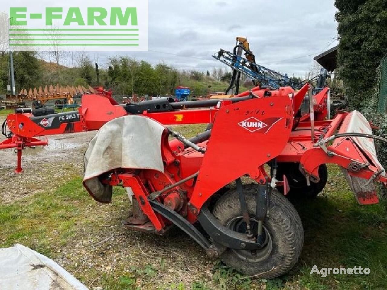 Kuhn fc 3160 tcd roto-kosačica s gnječilom