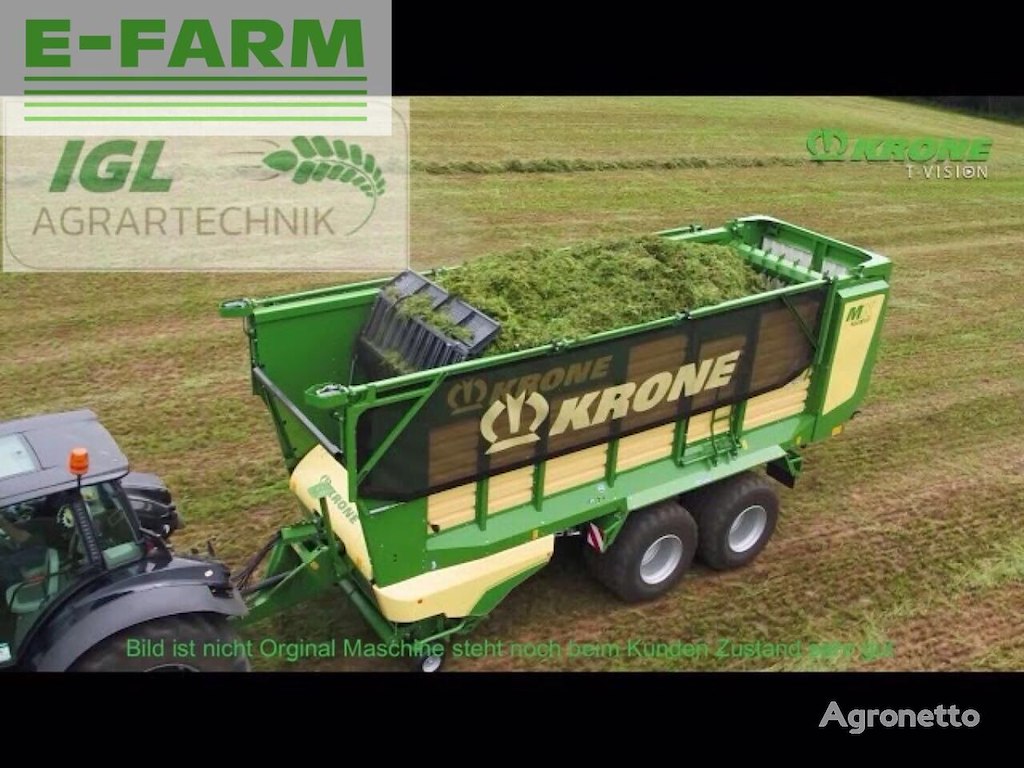 Krone mx 370 gl samoutovarna prikolica