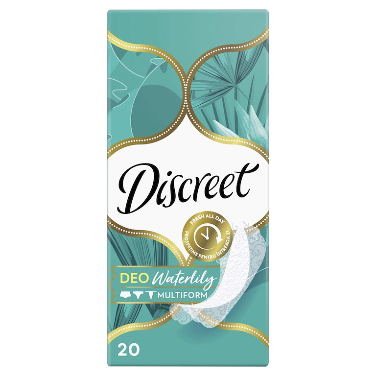 Discreet DEO waterlily dnevni ulošci 20komada