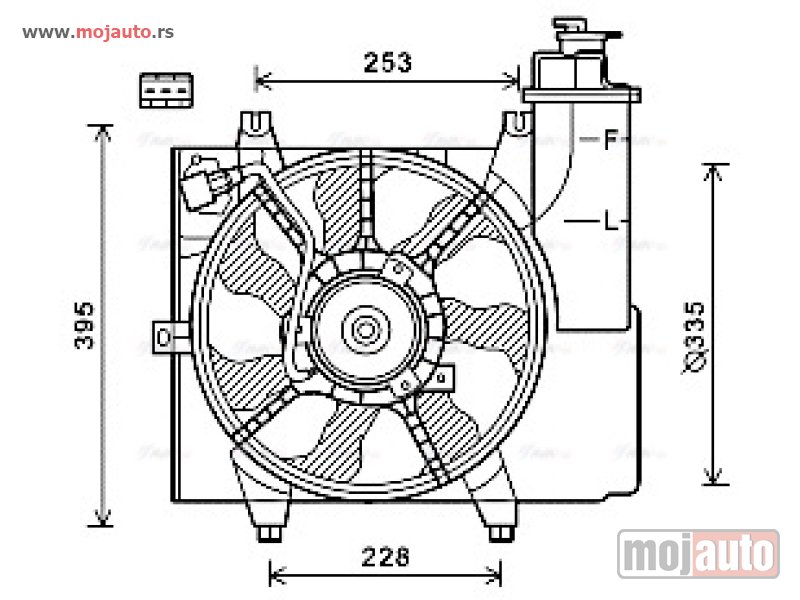 Ventilator komplet