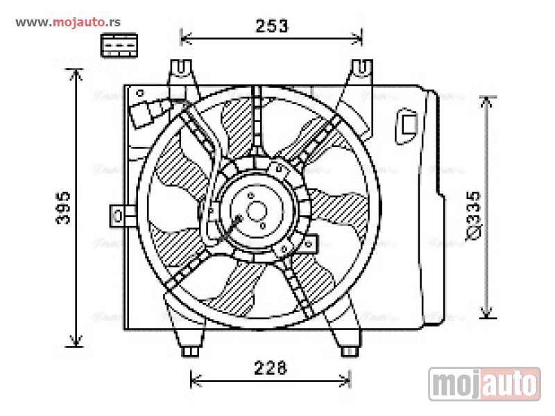 Ventilator komplet