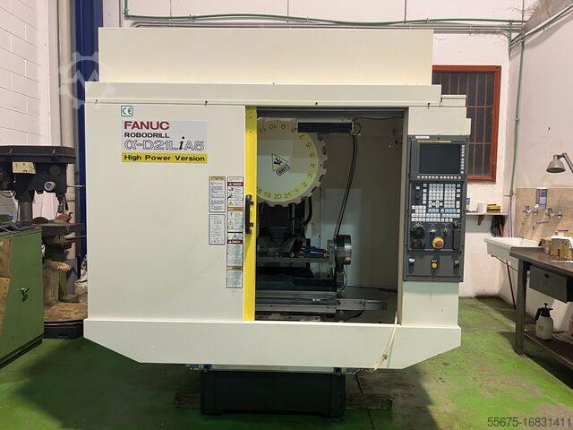 MACHINING CENTAR
FANUC Robodrill Alfa D21LiA5 High Power 4 assi