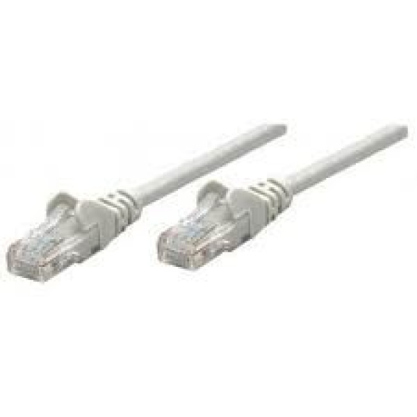 Kabl Intellinet Patch, Cat5e compatible, UUTP, 5m, sivi 319812