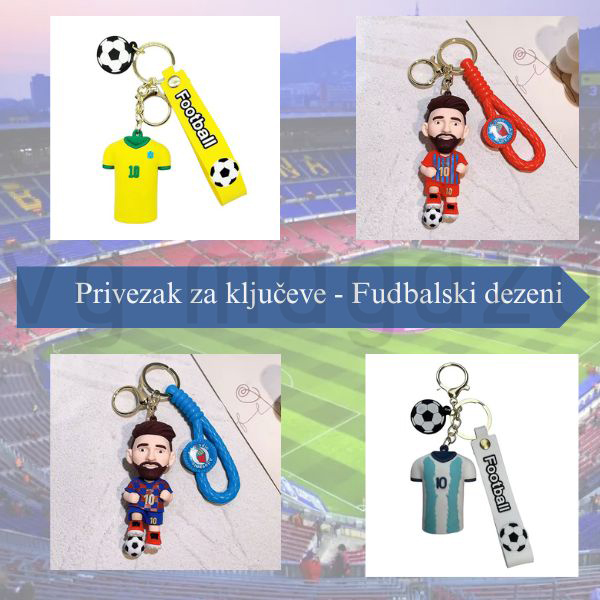 Privezak Za Ključeve ili Školsku Torbu-Fudbalski Fanovi