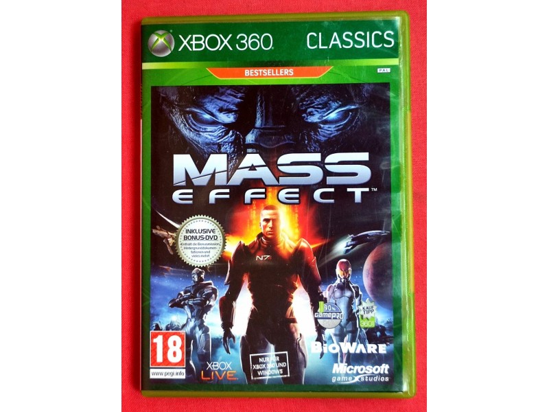 MASS Effect + Content bonus disc / XBox 360